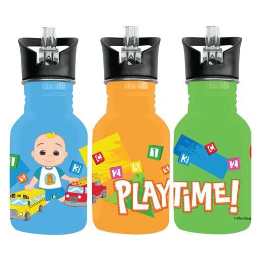 Moonbug Cocomelon Plastic Drinking Bottle 300ml Assorted | PnP