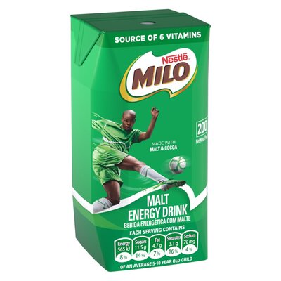 Nestle Milo Malt Energy Drink 200ml | PnP