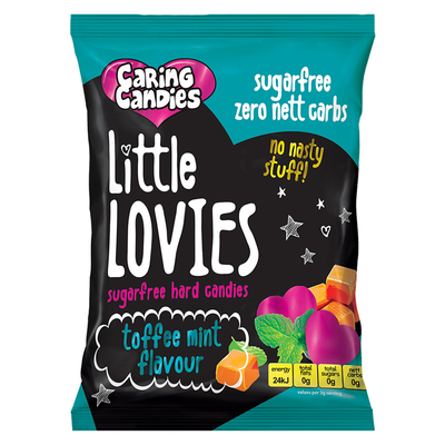 Caring Candies Sour Little Lovies Sugar Free Hard Candies 100g | PnP