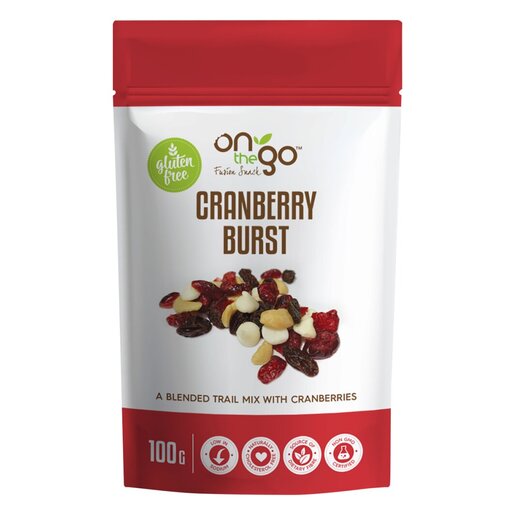 On The Go Cranberry Burst 100g x 10 | PnP