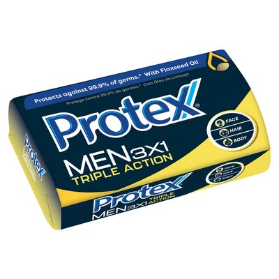 Protex For Men Triple Action Antigerm Bath Soap 150g | PnP