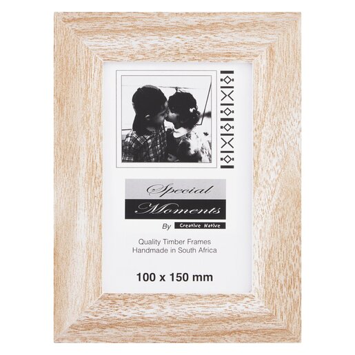 Creative Native Oak Photo Frame 100 x 150mm | PnP