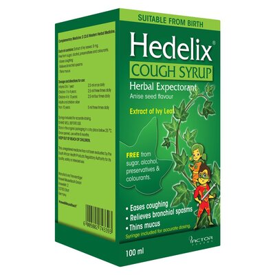 Hedelix Cough Syrup 100ml | PnP