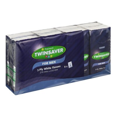 Twinsaver Facial Tissues 3 Ply Pocket Pack | PnP