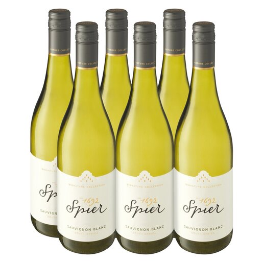 Spier Signature Collection Sauvignon Blanc White Wine 6 x 750ml | PnP