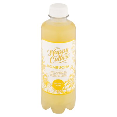 Happy Culture Green Tea Pineapple Lime 340ml | PnP