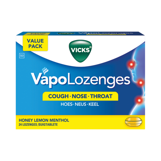 Vicks Lozenges Honey Lemon 24s | PnP