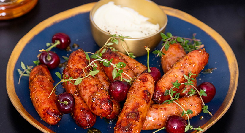 Honey Mustard Glazed Gammon Sausages | Recipes | PnP