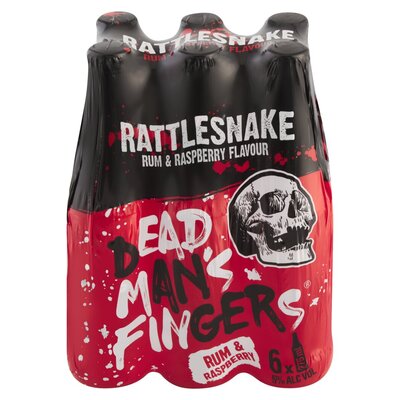 Dead Man's Fingers Rattlesnake Rum & Raspberry Flavour 6 x 275ml | PnP