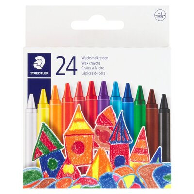 Monami Retractable Wax Crayons 12 Pack | PnP