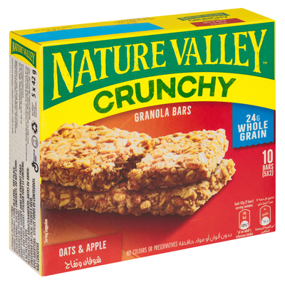 Nature Valley Crunchy Oats & Apple Granola Bars 5 x 42g | PnP