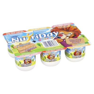 Danone Nutriday Junior Full Cream Smooth Strawberry, Mixed Fruit ...