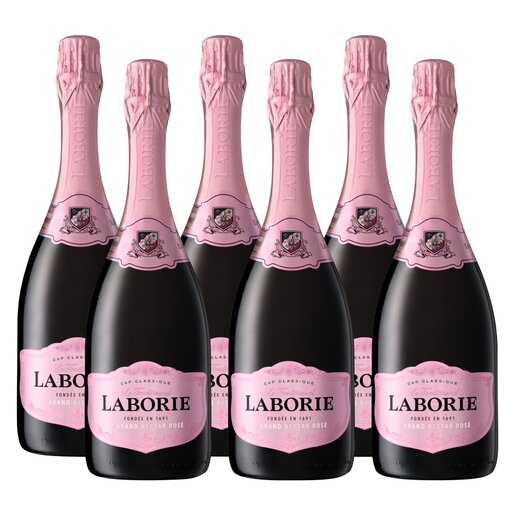 Laborie Cap Classique Le Grand Nectar Rose 6 x 750ml | PnP