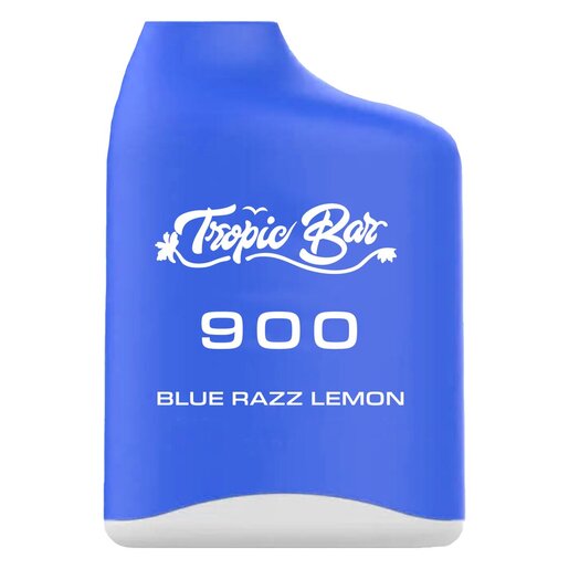 Tropic Bar Blue Razz Lemon 5% Nicotine Salt 900 Puffs Disposable Vape | PnP