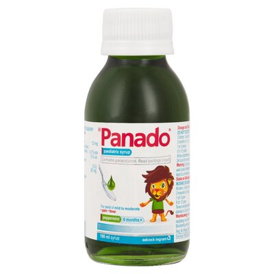 Panado Paediatric Peppermint Syrup 100ml | PnP
