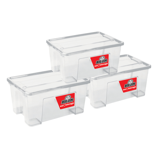 Big Jim 3 Piece Clear Alpha Box Set 3 Piece | PnP