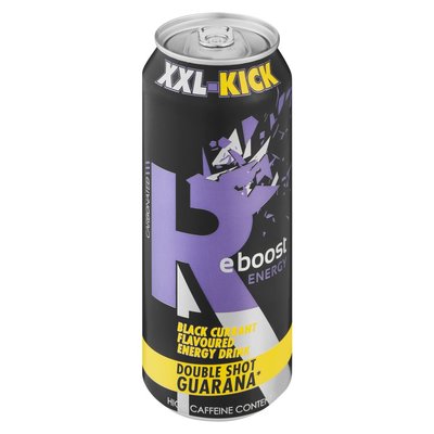Reboost Blackcurrant Energy Drink 500ml x 240 | PnP