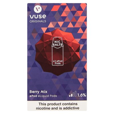 Vuse E-Pod Berry Mix Device Acc 1.6% 2 Pack | Smart Price Specials ...