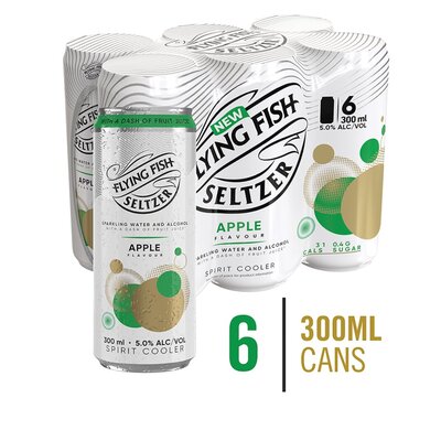 Flying Fish Seltzer Apple Can 300ml | PnP