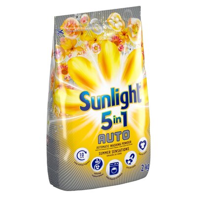 Sunlight Summer Sensations 5in1 Automatic Washing Powder 2kg | Smart ...
