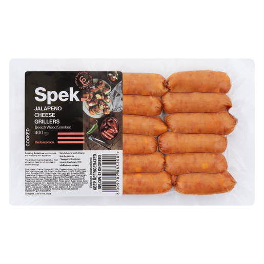 Spek Jalapeno Cheese Grillers 400g | PnP