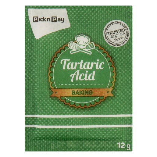 PnP Tartaric Acid 12g | PnP