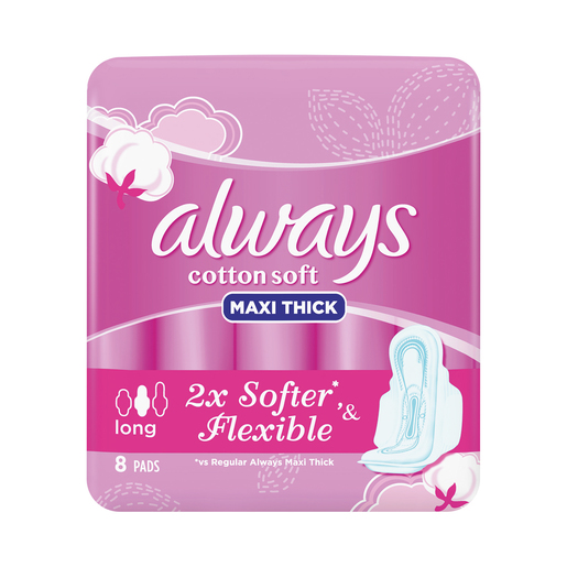 ALWAYS PADS COTTON LONG 16EA | PnP