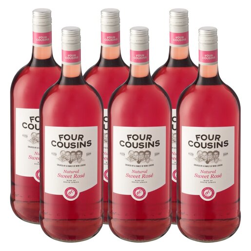 Four Cousins Sweet Rose 1.5l x 6 | PnP