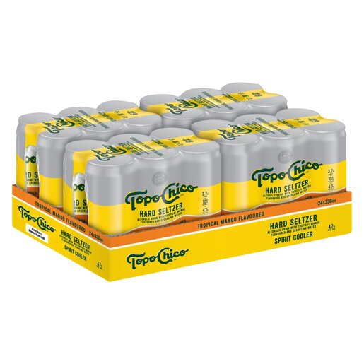 Topo Chico Cooler Tropical Mango 330ml x 24 | PnP