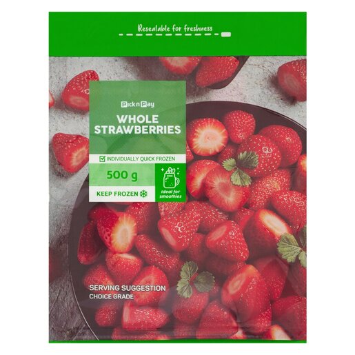 PnP Live Well Frozen Strawberries 500g | PnP