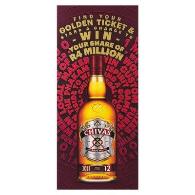 Chivas Regal 12 Year Old Scotch Gift Pack 2022 750ml | PnP