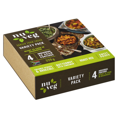 Nu Veg Mix Variety Pack 320g | PnP