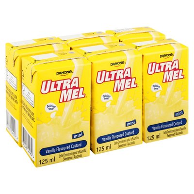 Danone Ultra Mel Vanilla Custard 125ml x 6 | PnP