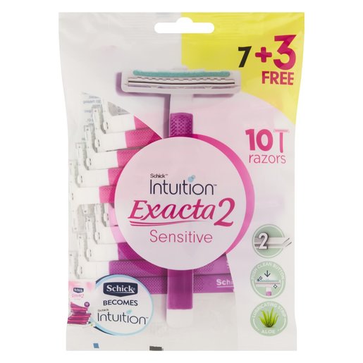 Schick Exacta 2 Disposable Razors Women 7+3 | Smart Price Specials ...