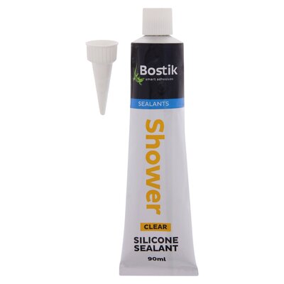Bostik Shower Clear Silicone Sealant 90ml | PnP