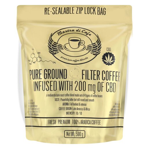 Mostra Di Cafe Cbd Infused Ground Coffee 500g | PnP