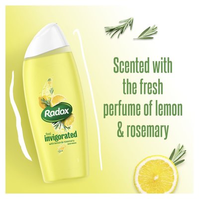 Radox Feel Invigorated Lemon and Rosemary Body Wash 400ml | PnP