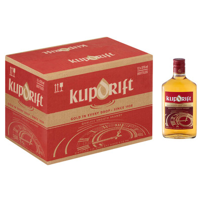 Klipdrift Export Brandy 375ml x 12 | PnP