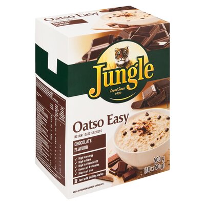 Jungle Oatso Easy Chocolate Instant Oats 500g | Smart Price Specials ...