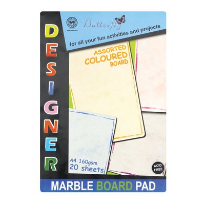 Butterfly Designer Board Pad 20 Sheets | Smart Price Specials | PnP Home
