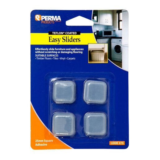 Perma Teflon Square Easy Slide 25mm x 4mm | PnP