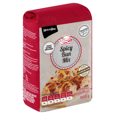 PnP Easy H/mix Spicy Bun 500g | PnP
