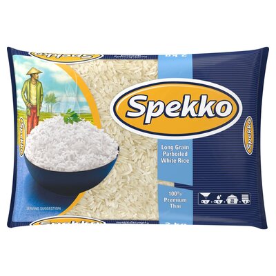 Spekko Long Grain Parboiled White Rice 2kg | PnP
