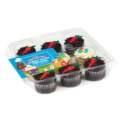 PnP Bunny Button's Carrot Patch Cupcakes 9 Pack | PnP