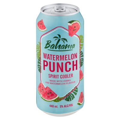 Bahama Watermelon Punch Spirit Cooler 440ml | Smart Price Specials ...