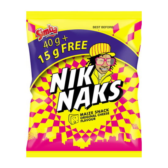 Simba Niknaks Cheese 55g x 48 | PnP
