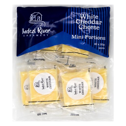 Indezi River Creamery's Mature White Cheddar Cheese 200g | PnP