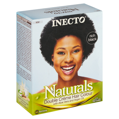 Inecto Naturals Rich Black Double Creme Hair Colour 50ml | PnP