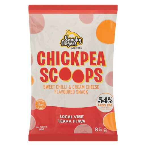 PnP Snacky Fingers Sweet Chilli & Cream Cheese Chickpea Scoops 85g | PnP