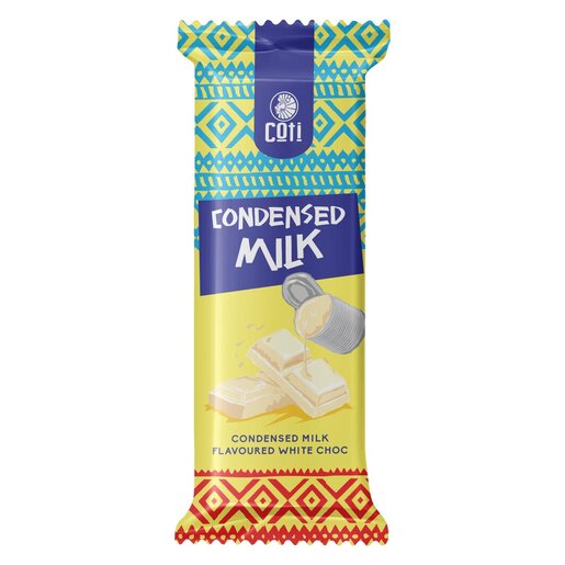 Coti Condensed Milk White Chocolate Slab 80g | PnP